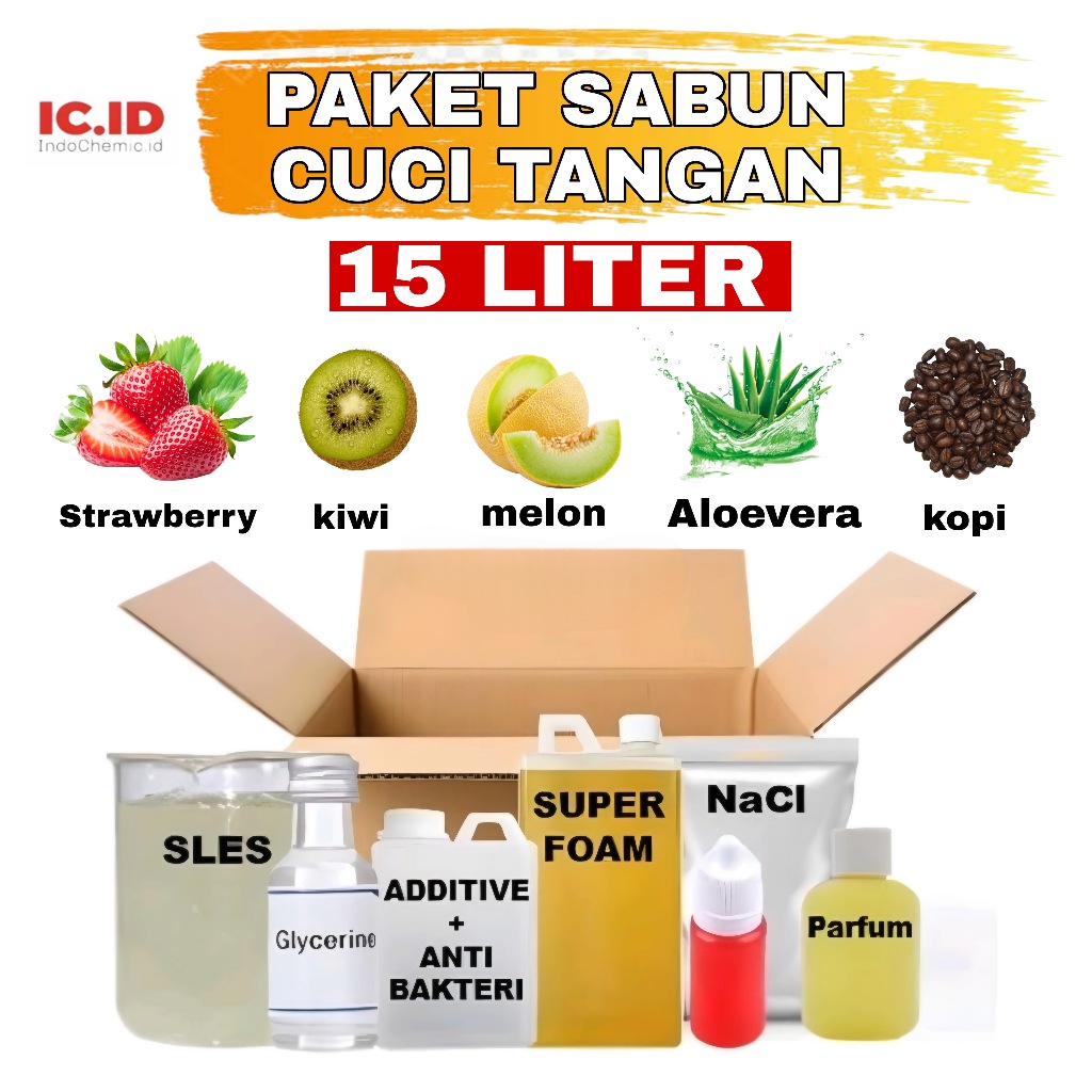 Jual Paket Sabun Cuci Tangan Lengkap varian Aroma | Shopee Indonesia