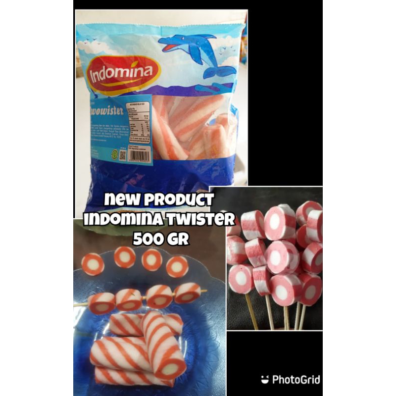 Jual DUO TWISTER INDOMINA 500 GR | Shopee Indonesia