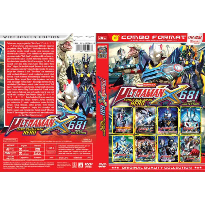 Jual KASET KOLEKSI LENGKAP FILM ULTRAMAN X TERBARU - KASET FILM ...
