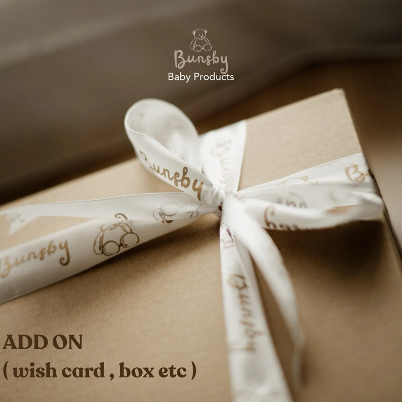 Jual ADD ON GIFT BOX tali rami / wish note card / box BACA CAPTION ...