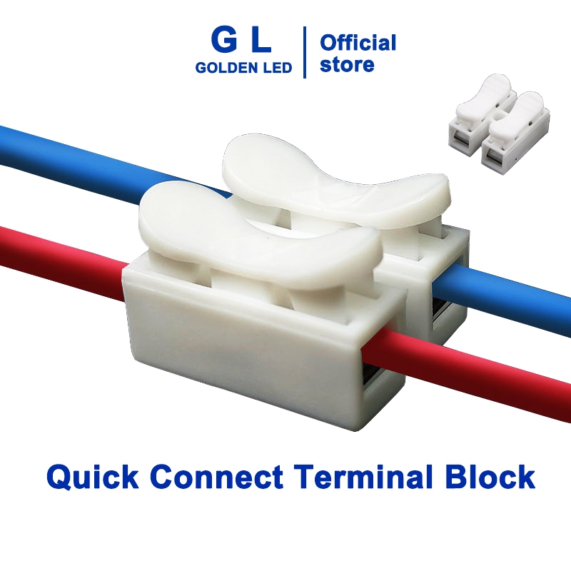 Jual GL Quick Connect Terminal Sambungan Kabel Listrik CH2/2 Wire ...