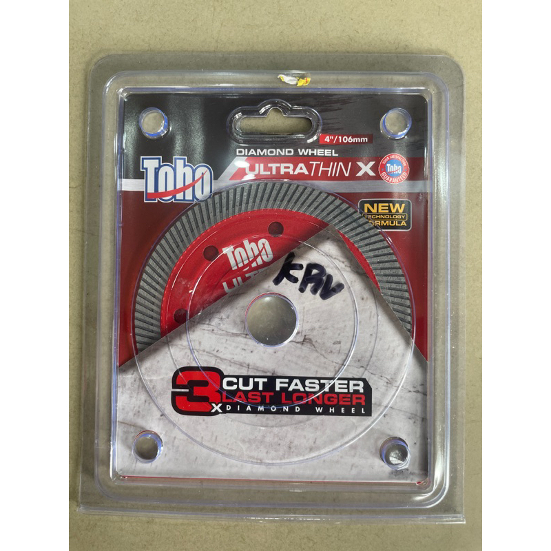 Jual mata potong keramik TOHO 4"x106mm /diamond wheel ultra thin x ...
