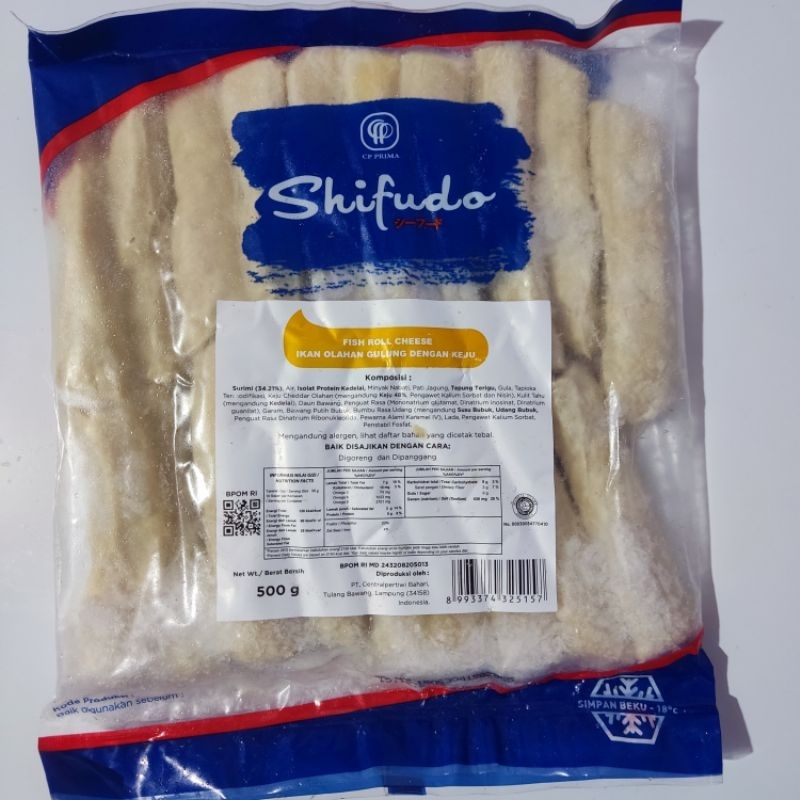 Jual Shifudo Fish Roll Cheese 500g | Shopee Indonesia