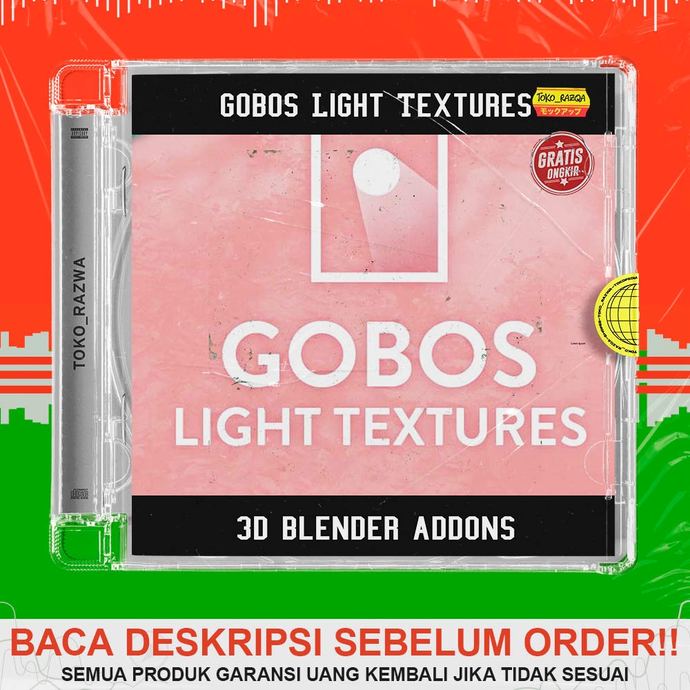 Jual 3D Blender - Gobos Light Textures - 250424 | Shopee Indonesia