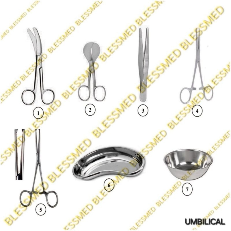 Jual Umbilical Set Premium Quality (+ Bak Instrumen 509 Lokal) | Shopee ...