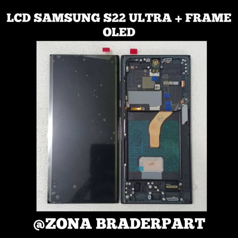 Jual LCD SAMSUNG S22 ULTRA + FRAME OLED / TICTOC | Shopee Indonesia