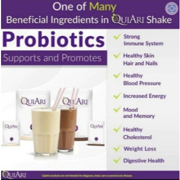 Jual Quiari Shake 1 Pouch Isi 14 Sachet Protein Shake Rasa Vanila ...