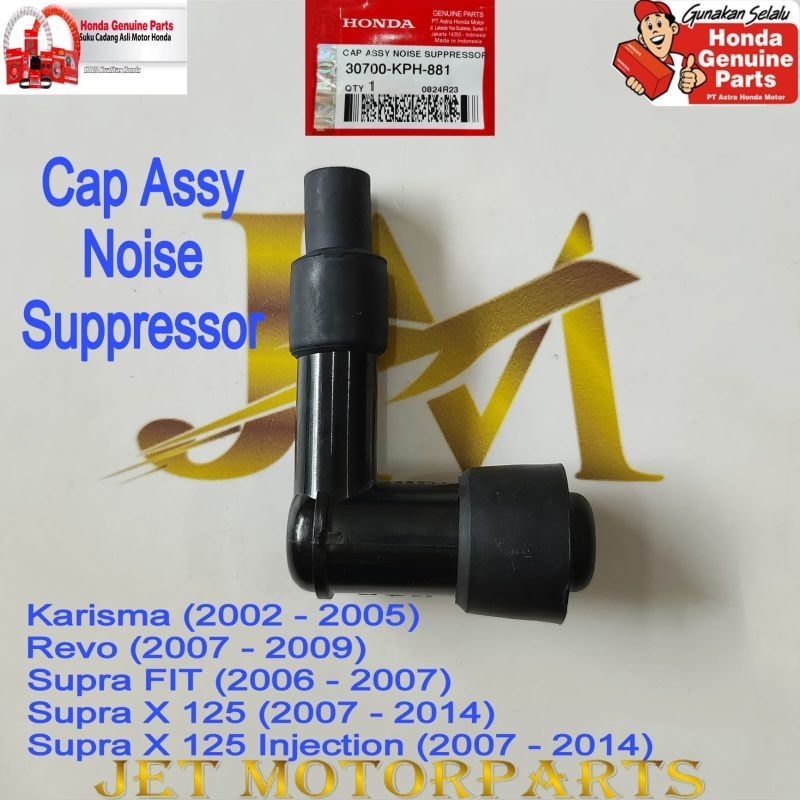 Jual 30700KPH881 Cap Assy Noise Suppressor Kop Busi Kepala Busi Karisma ...