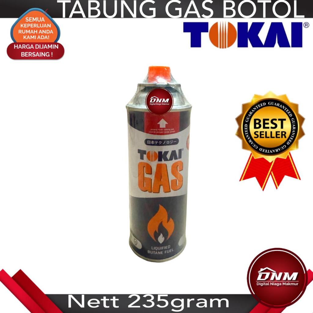 Jual Gas Kaleng Portable / Tabung Gas MIni Tokai 235gr Ori | Shopee ...
