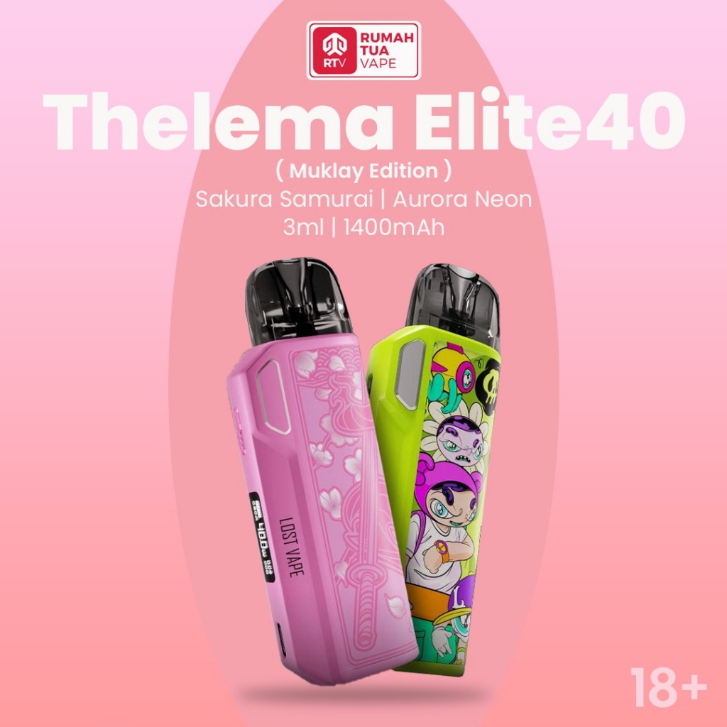 Jual THELEMA ELITE 40 POD KIT MUKLAY EDITION 3ML 1400MAH | Shopee Indonesia