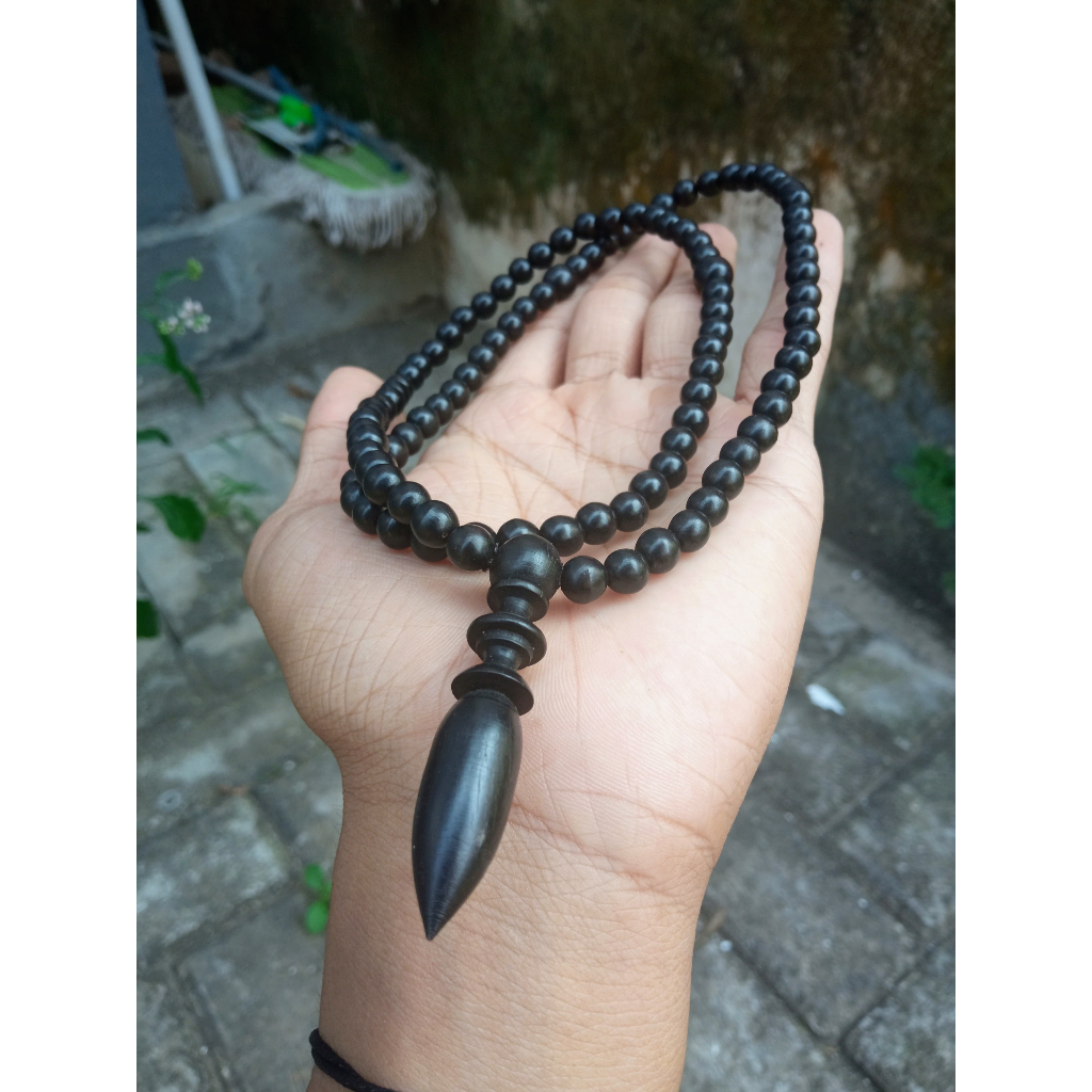 Jual Kalung Tasbih 99 Butir Kayu Galih Kelor Hitam Tenggelam Variasi ...