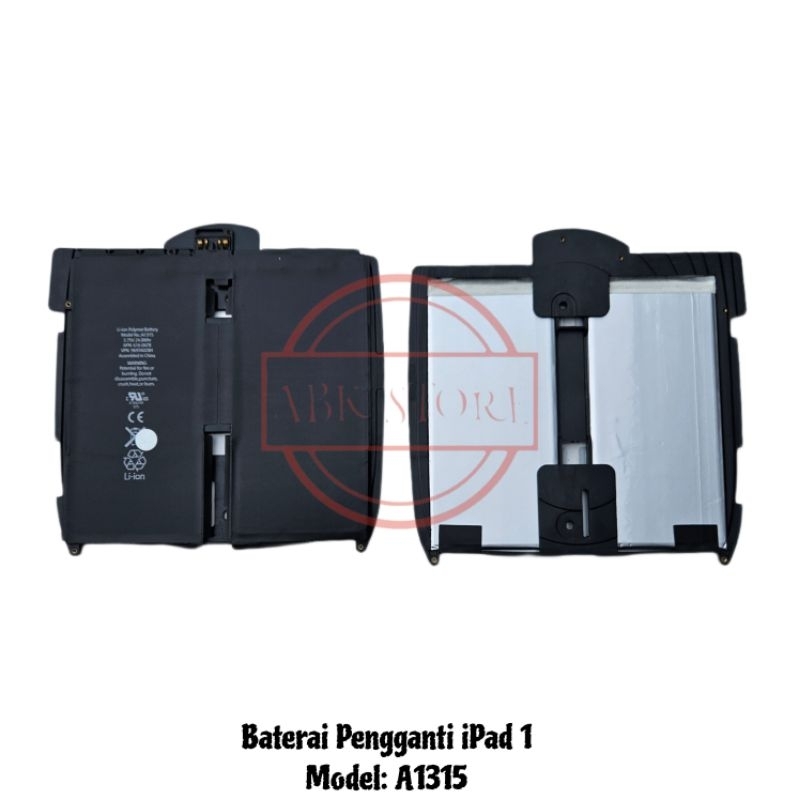 Jual Baterai Battery Pengganti Kompetible iPd 1 Model: A1315 | Shopee ...