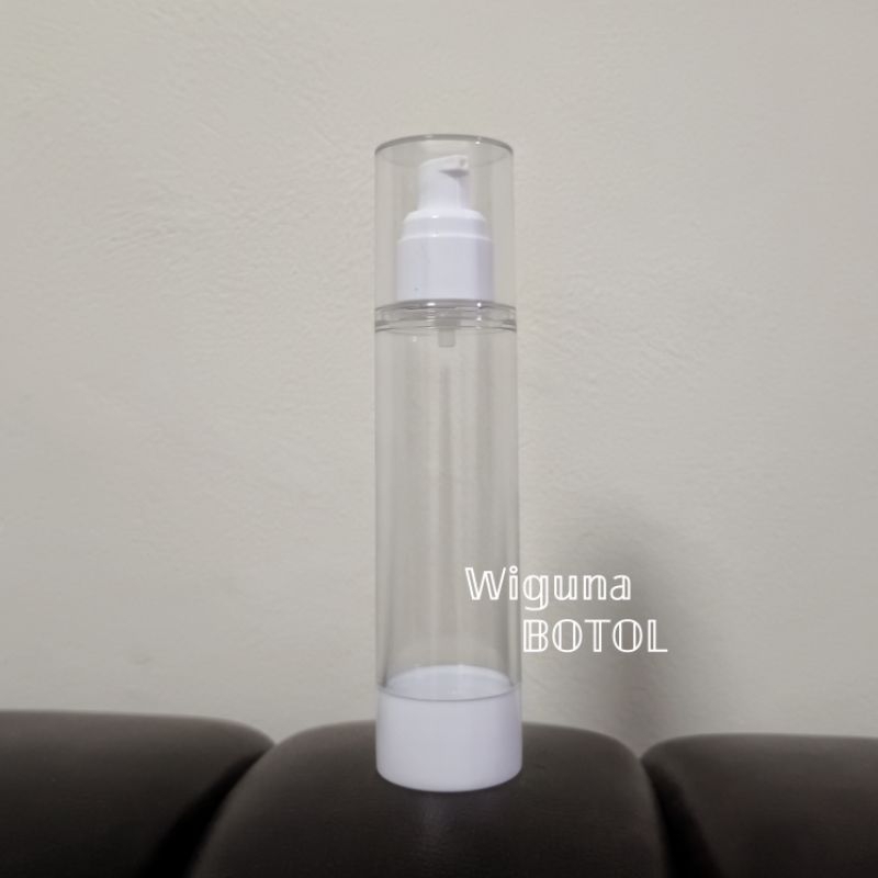 Jual Botol Pump Airless 100ml / Botol Serum 100ml Airless Pump | Shopee Indonesia