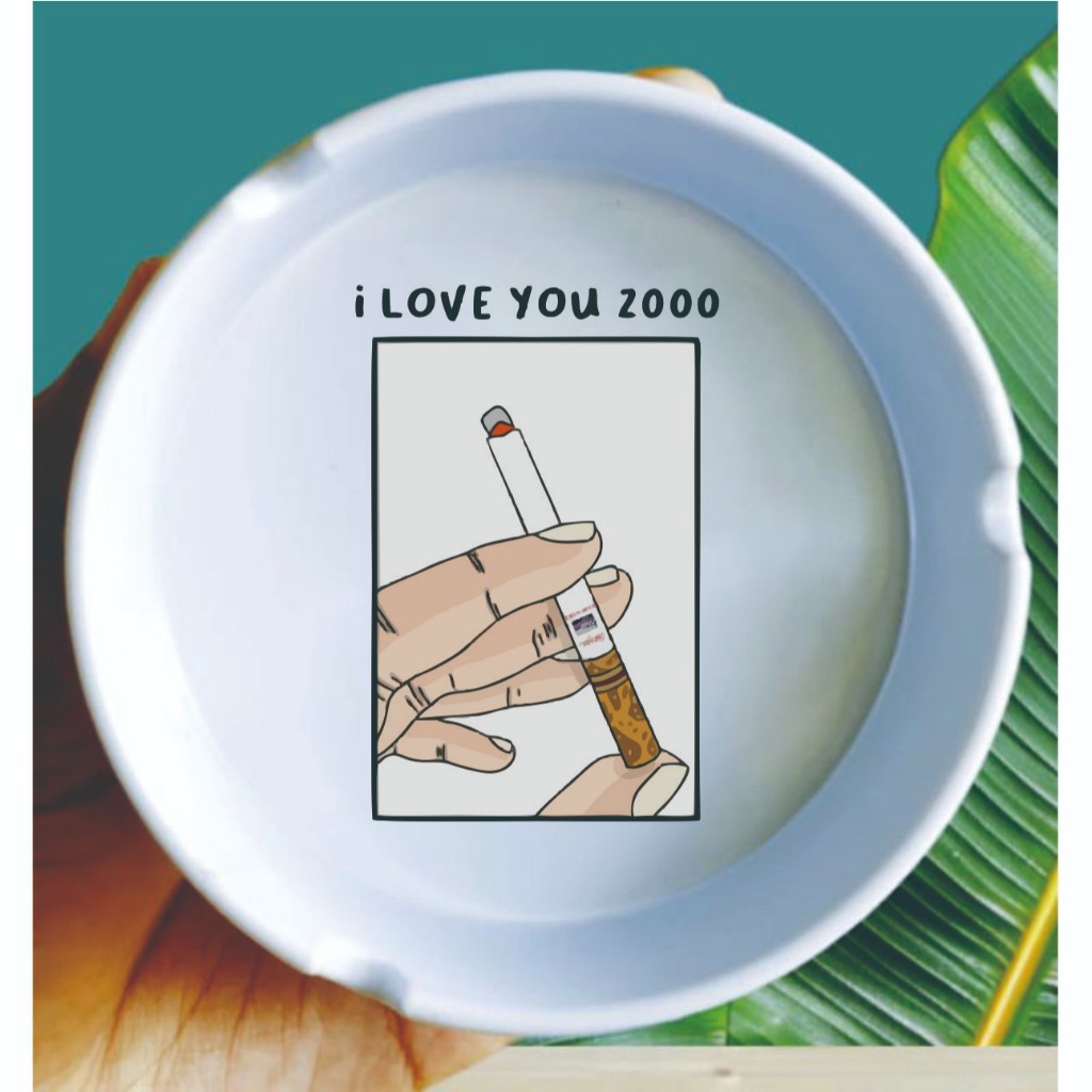 Jual asbak rokok asbak unik asbak custom gambar unik lucu limited murah ...
