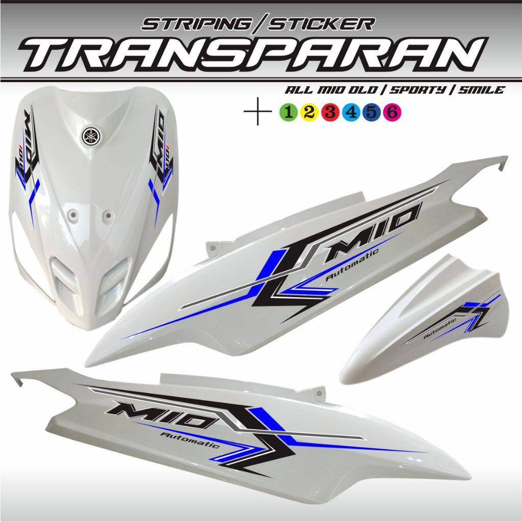 Jual steriping/transparan/seticker mio old/ mio sporty | Shopee Indonesia