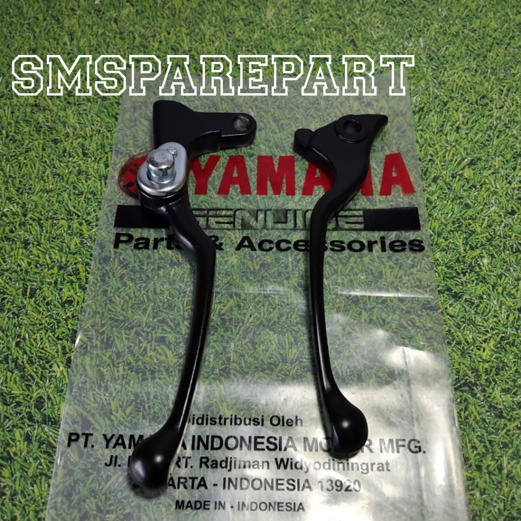 Jual hitam handle hendel set rem depan belakang kiri kanan motor yamaha ...