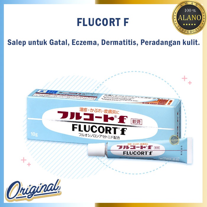 Jual Flucort F for Eczema Dermatitis Salep Gatal Original Japan ...