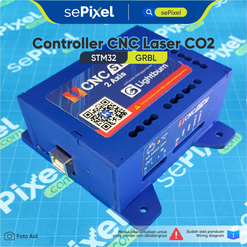 Jual Controller CNC Laser CO2 STM32 GRBL 2axis | Shopee Indonesia
