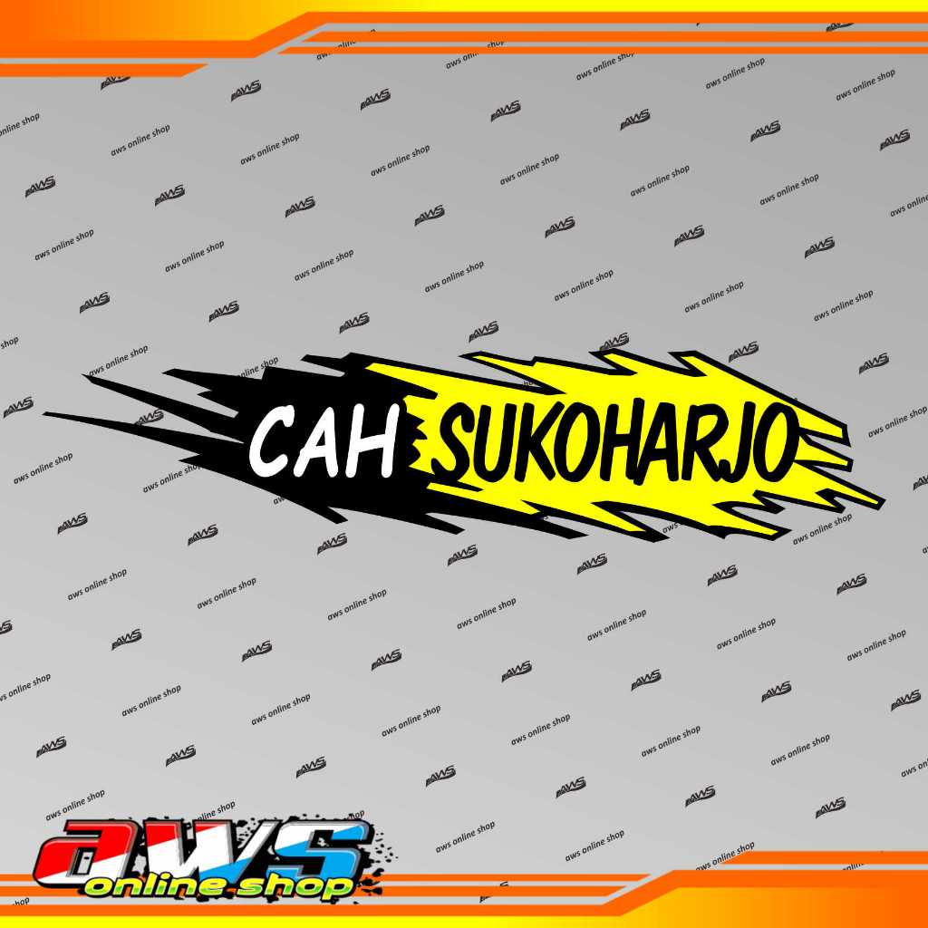 Jual Sticker Cah Sukoharjo | Shopee Indonesia