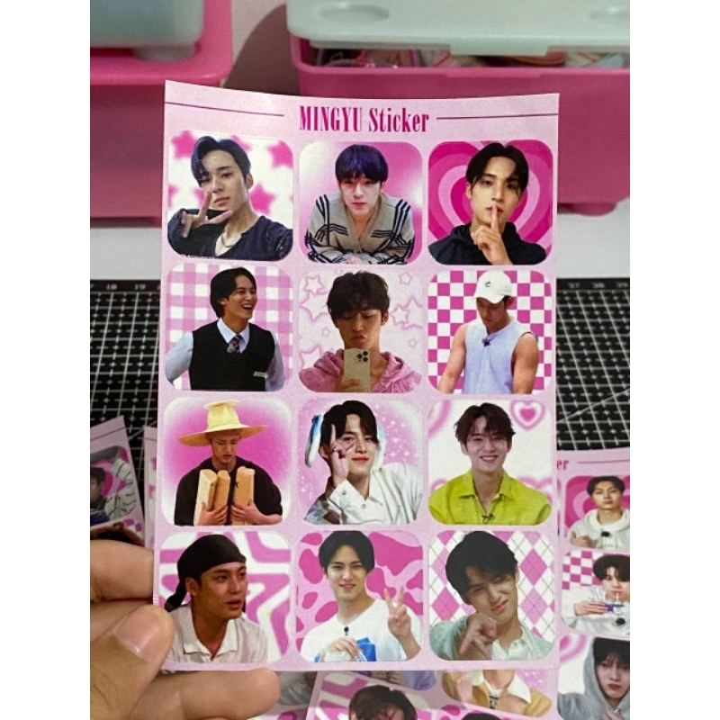 Jual Sticker Kim Mingyu | Shopee Indonesia