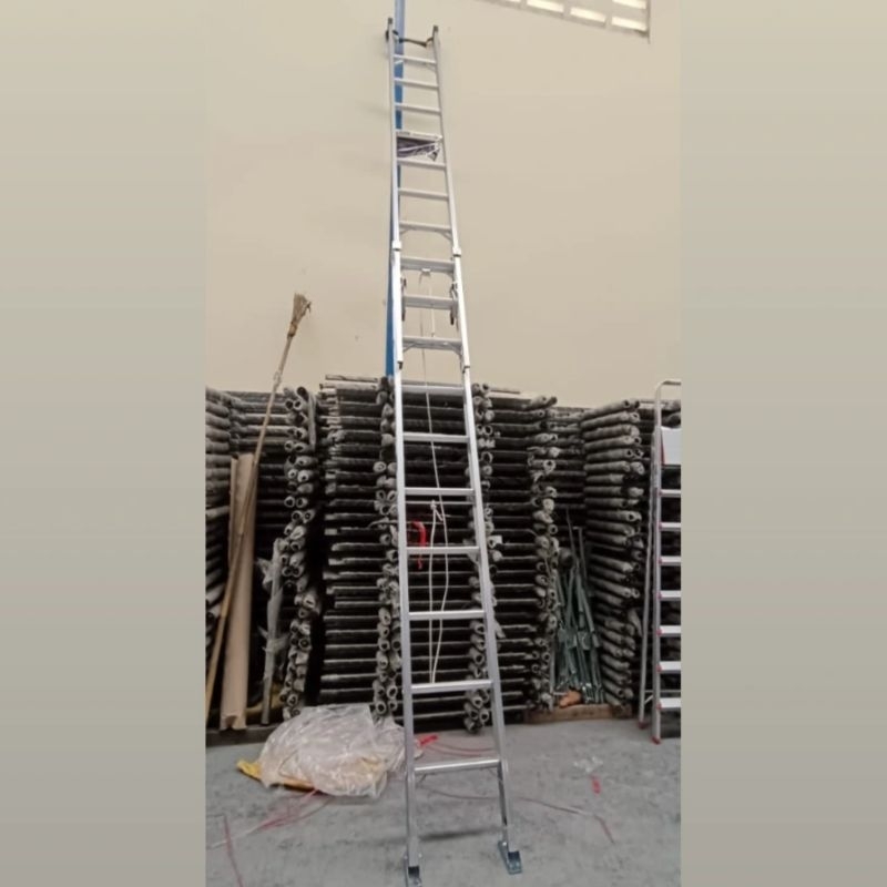 Jual tangga extension dalton 8,6 meter model tali tipe ML-8615 | Shopee ...