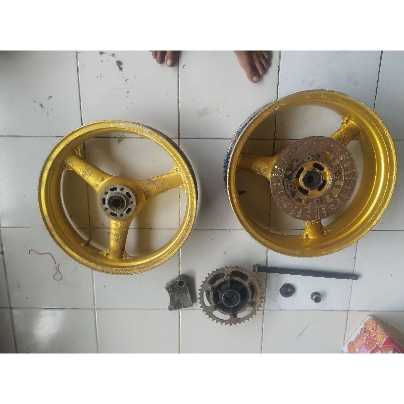 Jual velg enkei moge limbah moge velg zxr750cc | Shopee Indonesia