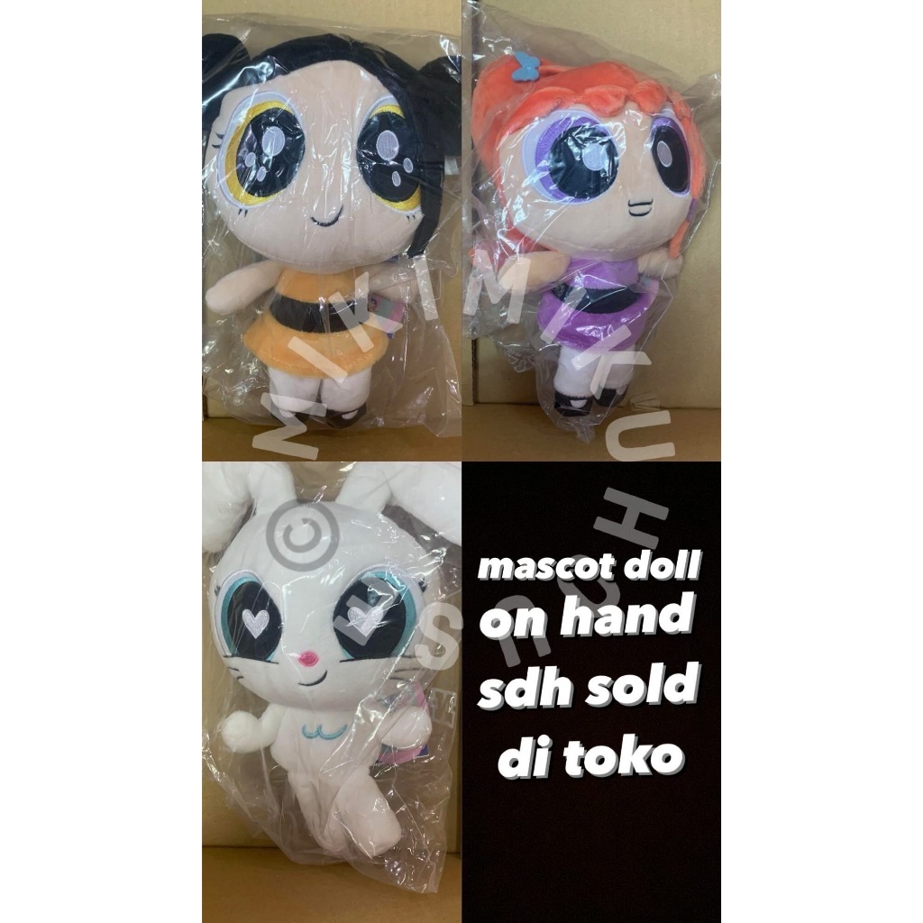 Jual ON HAND NEWJEANS POWEPUFF GIRLS MERCHANDISE DOLL BAG CHARM NJ PPG ...