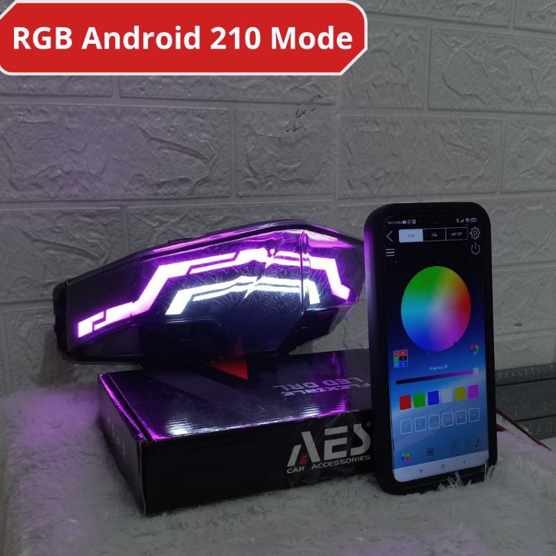 Jual Stoplamp Lazy Vario 125/150 New RGB Android 210 Mode | Shopee Indonesia