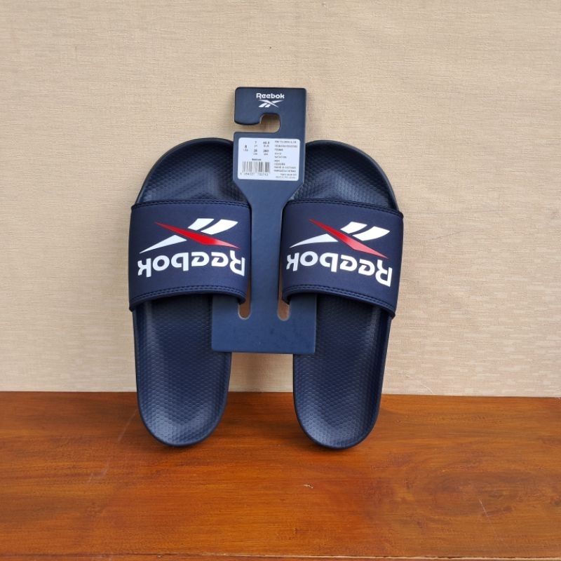 Jual Sandal REEBOK FULGERE SLIDE MEN FZ0946 100039176 Original | Shopee ...