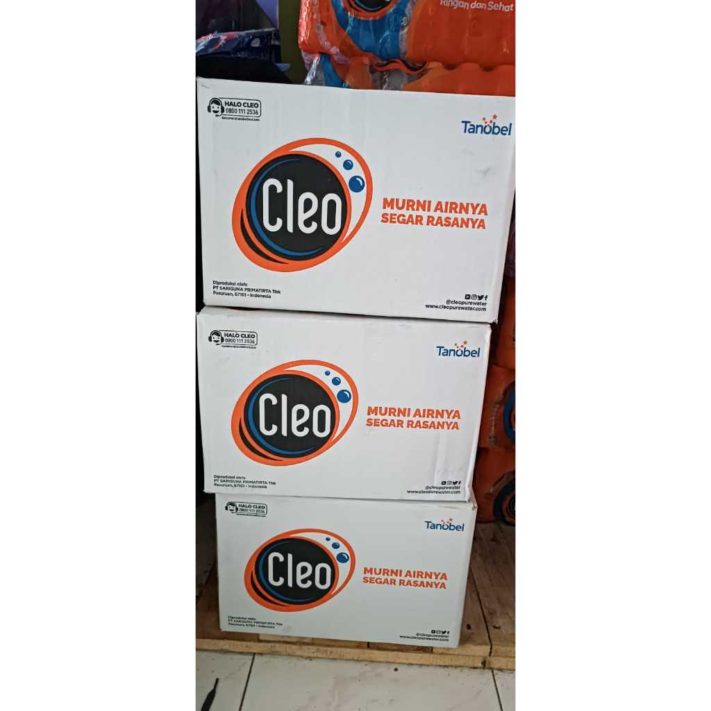 Jual Cleo Air Murni Cup 220 40 pcs | Shopee Indonesia