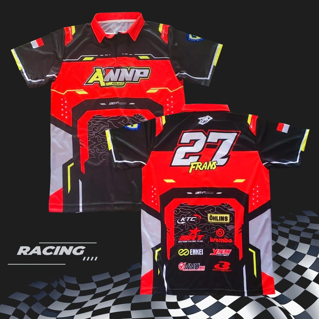 Jual Jersey Satuan, Jersey Racing Start, Jersey GM Racing, Jersey Merah ...