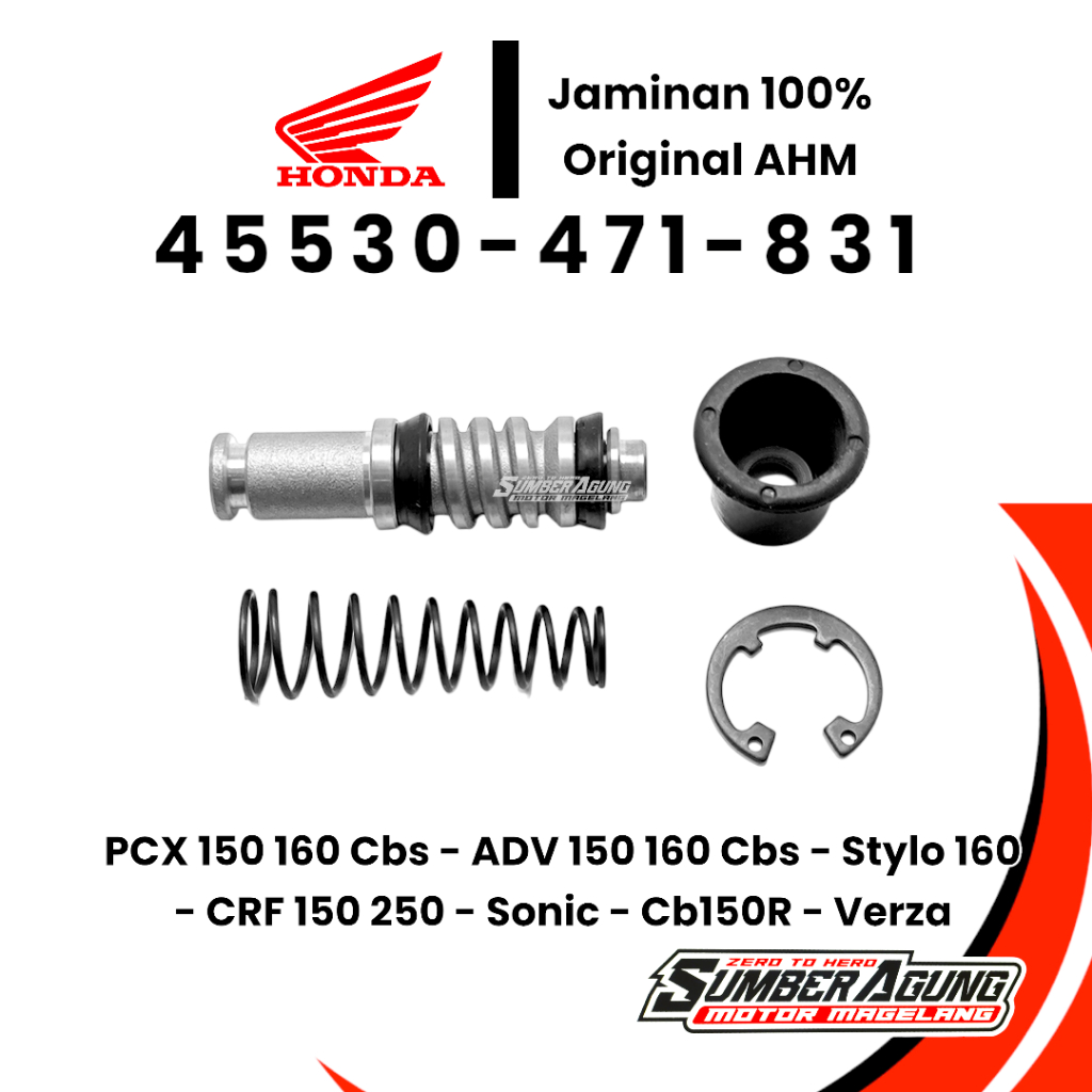 Jual SEAL MASTER REM PCX 150 160 CBS ADV 150 160 CBS STYLO CRF 150 ...