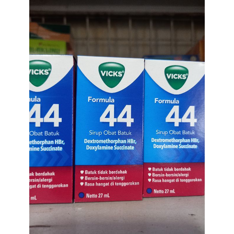 Jual Vick Formula 44 Sirup Obat Batuk 27ml | Shopee Indonesia