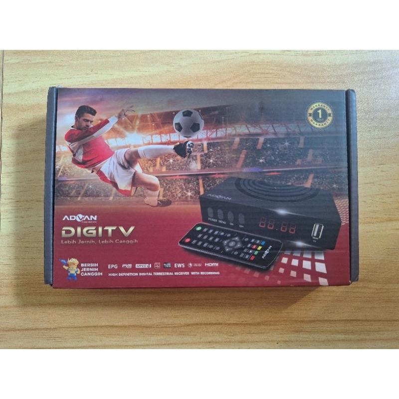Jual ADVAN DigiTV DVB T2 Full HD 1080p Set Top Box TV Digital Receiver ...