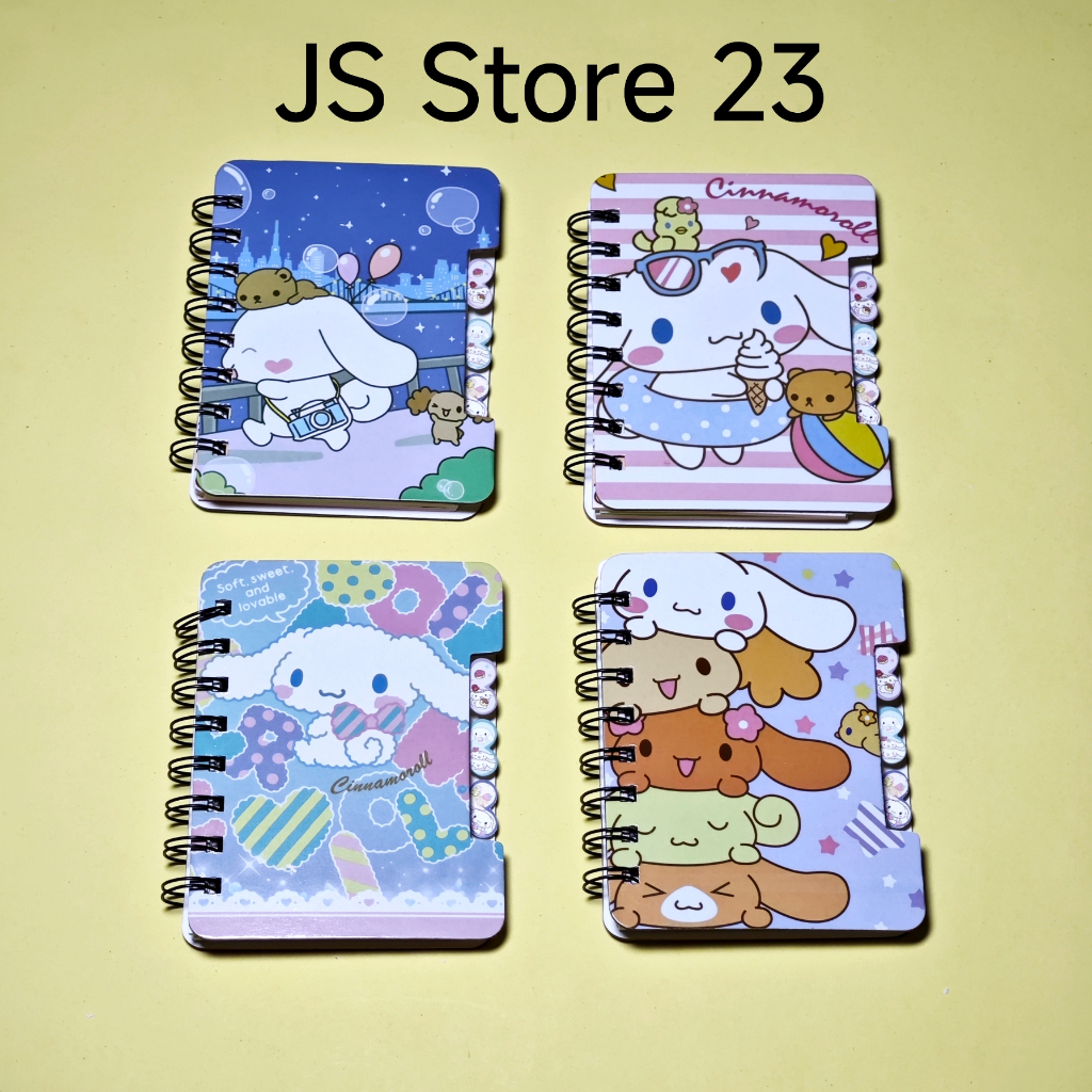Jual Buku Notes Spiral Kecil Karakter Cinnamon Roll Sanrio / Notebook ...