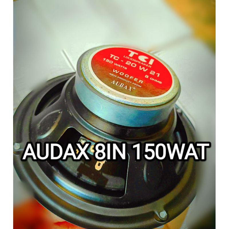 Jual speaker audax 8in 150w woofer | Shopee Indonesia