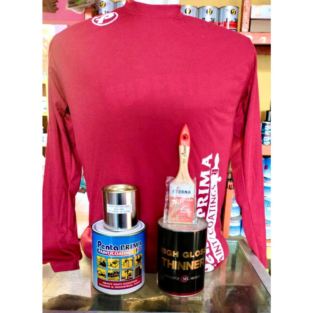 Jual PAKET BUNDLING CAT MARINE EPOXY TOPCOAT PENTA PRIMA 1 Ltset (Cat ...