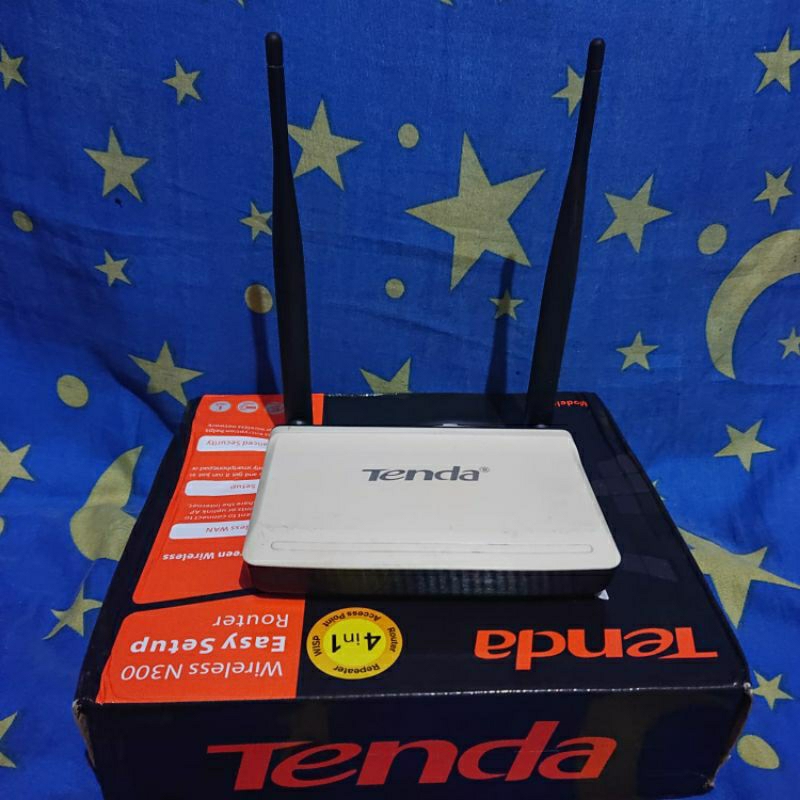 Jual TENDA N300 v2 China Wirelles N Router WAN Sudah Di Tes Normal ...
