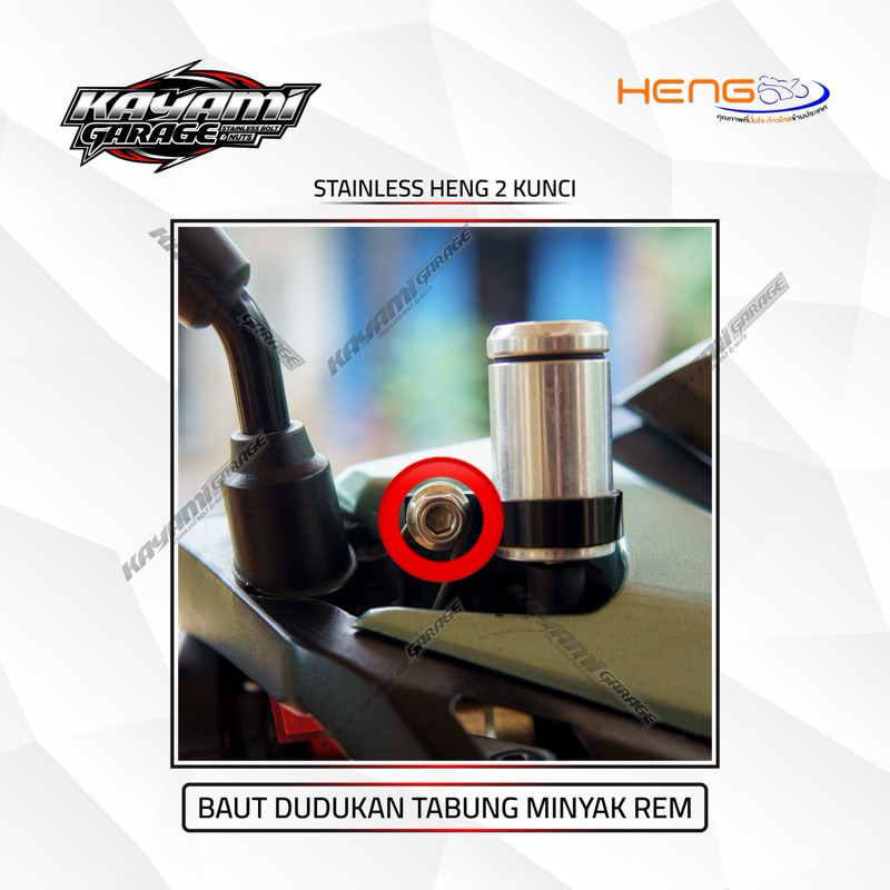Jual Baut Stainless Bracket tabung Master rem | Shopee Indonesia