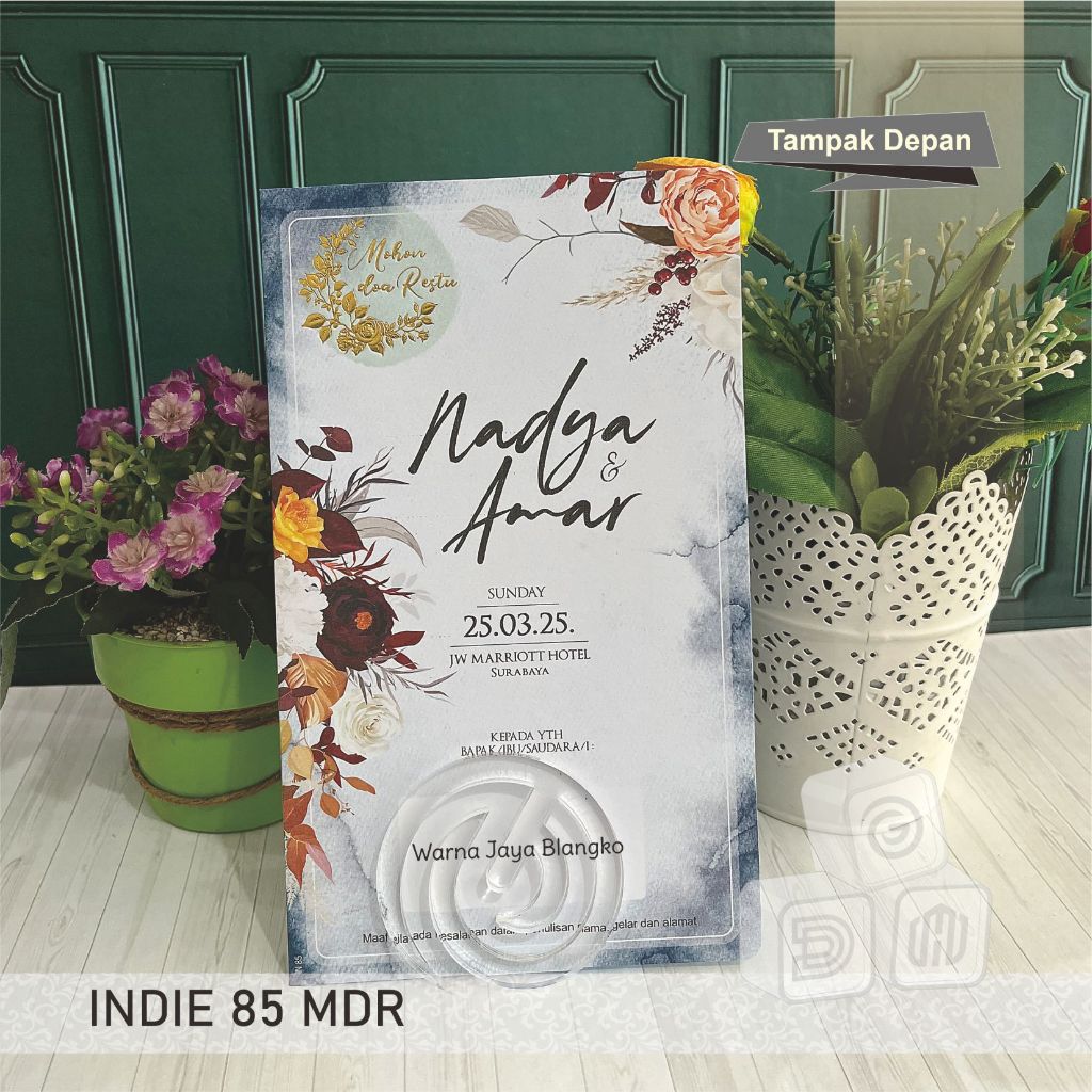 Jual Blangko Undangan JAVA INDIE 85 MDR / Undangan Blangko / Kertas ...