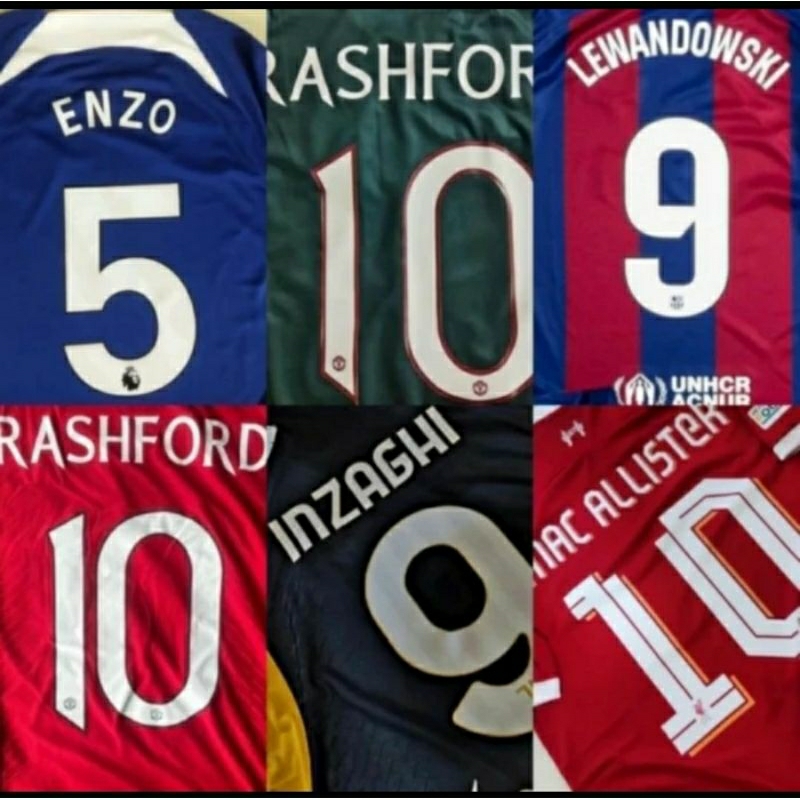 Jual NAMESET & CUSTOME NAME ( 2 LAYER / PRINTING ) | Shopee Indonesia
