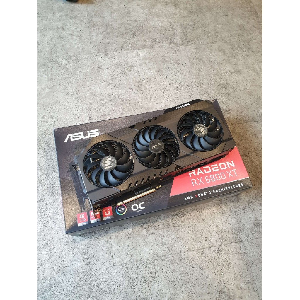 Jual ASUS TUF GAMING RX 6800 XT OC 16GB DDR6 256BIT RADEON VGA / RX 6800XT | Shopee Indonesia