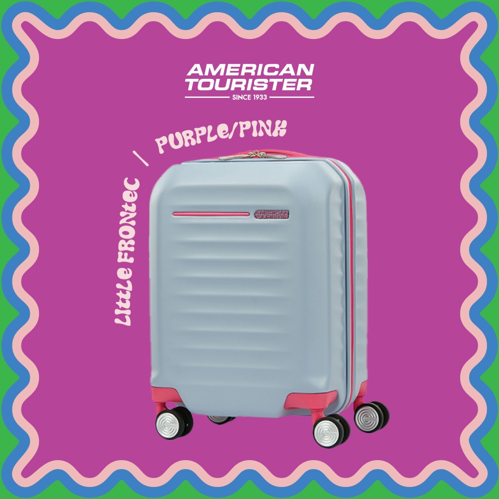 Jual American Tourister Koper Hardcase Little Frontec 17 AM - Purple ...