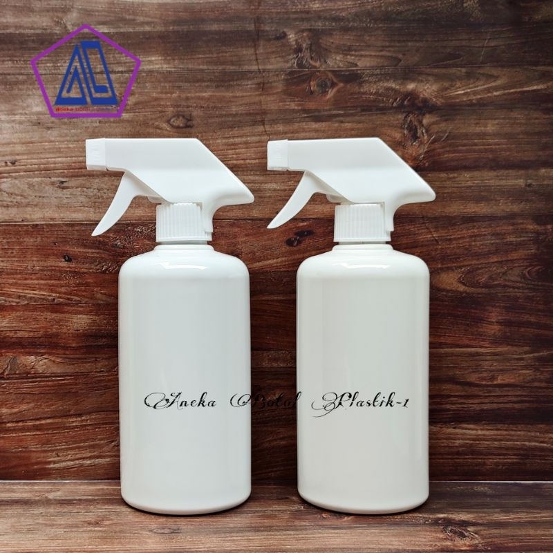 Jual Botol Spray 500ml Kispray Pet Putih / Botol Gun Sprayer Kispray ...