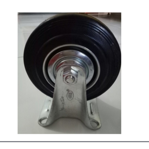 Jual RODA TROLI GEROBAK KARET 4 INCH MATI/RODA KARET 4'' MATI MURAH ...