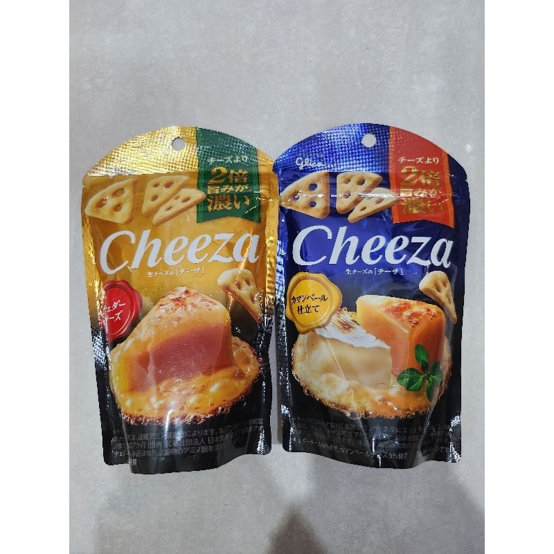 Jual Glico Cheeza Crackers 40g Snack Crispy Cheese Flavor - Biskuit ...