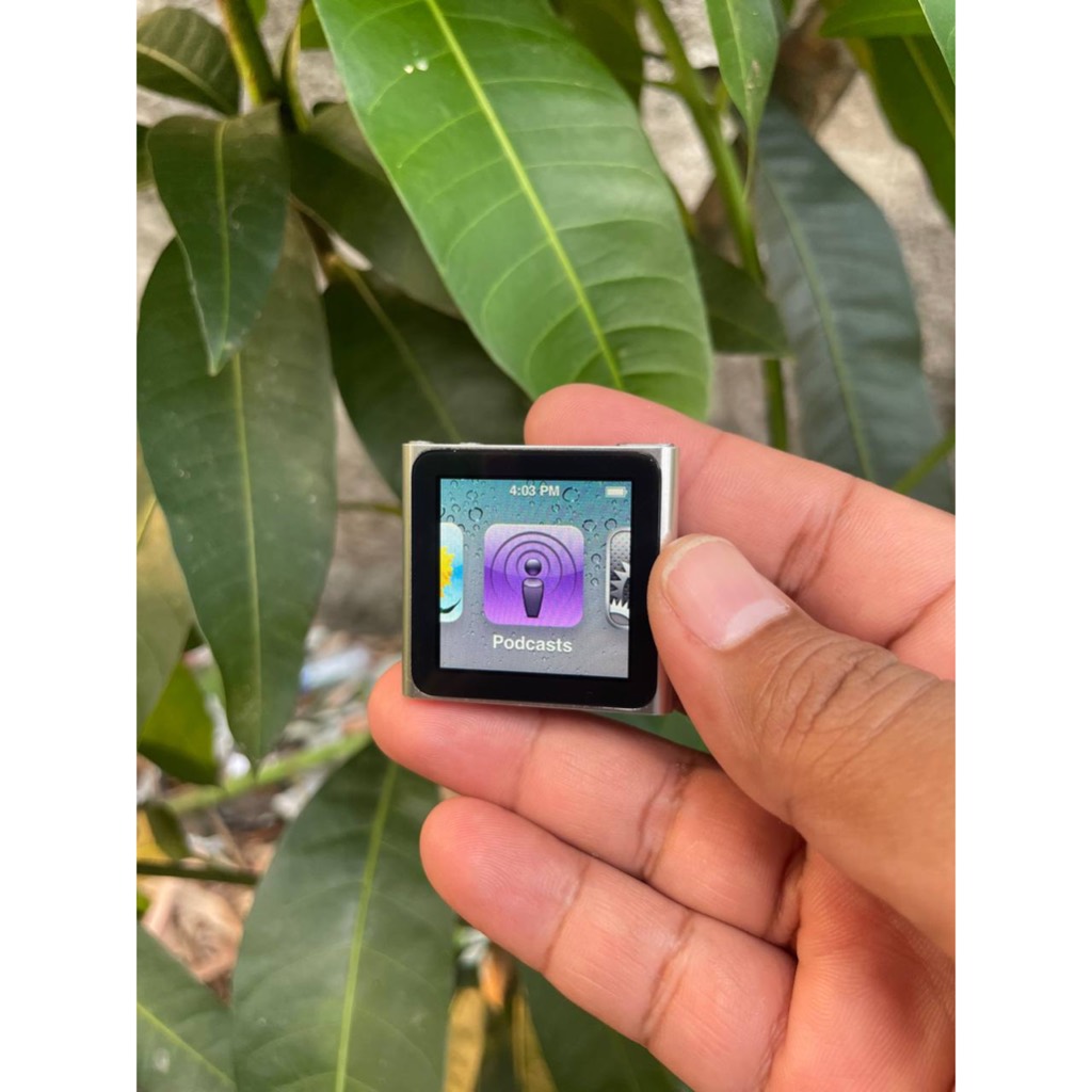 Jual iPod Nano 6th gen 8GB Silver | Shopee Indonesia