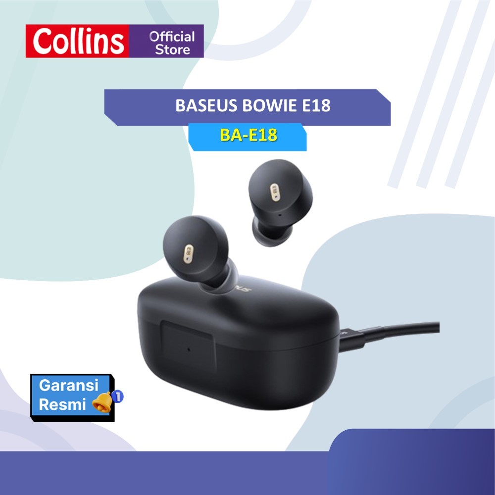 Jual Baseus Bowie E18 TWS True Wireless Earbuds Headset Bluetooth 5.3 ...