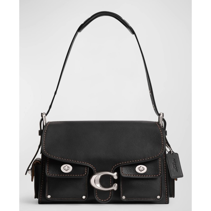 Jual Coach Tabby Cargo Buckle Leather Shoulder Bag ( CT 721 ) | Shopee ...