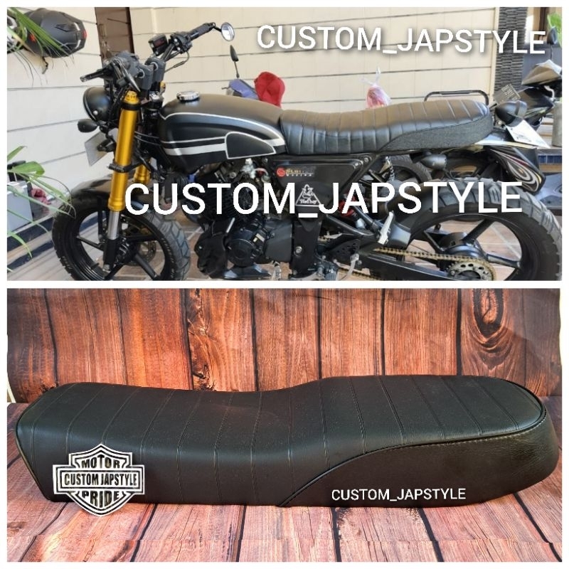 Jual Jok japstyle panjang jok bratstyle jok custom bratstyle caferacer ...